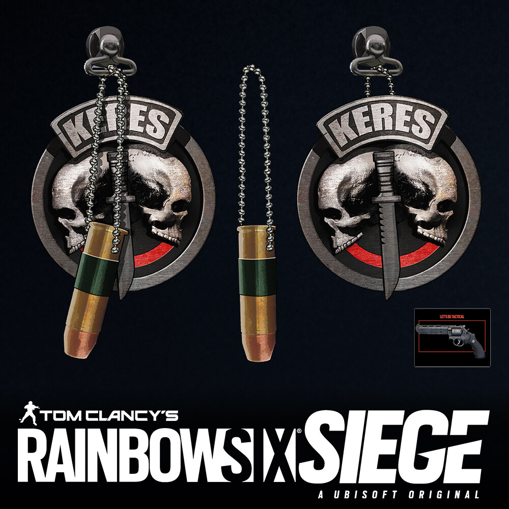 ArtStation - Rainbow Six | Siege - Y9S1 Charms concepts