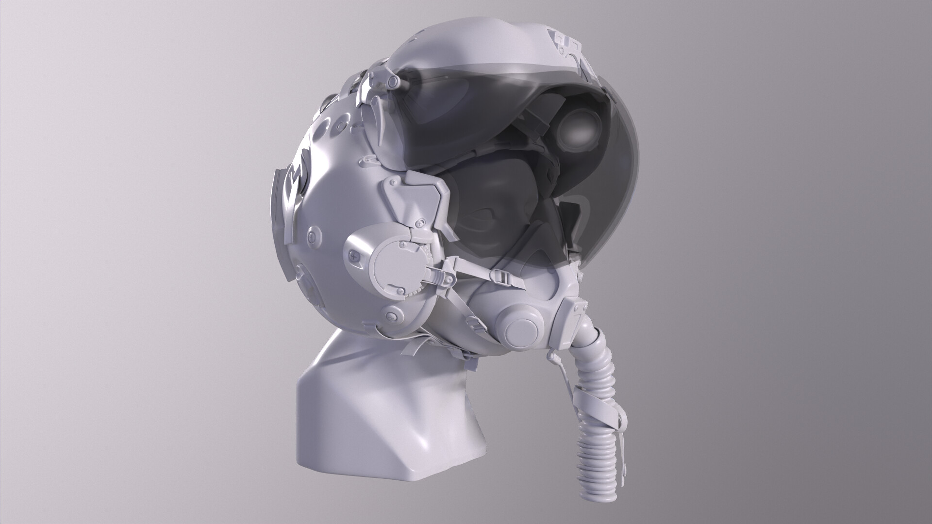 ArtStation - F35 Pilot's Helmet