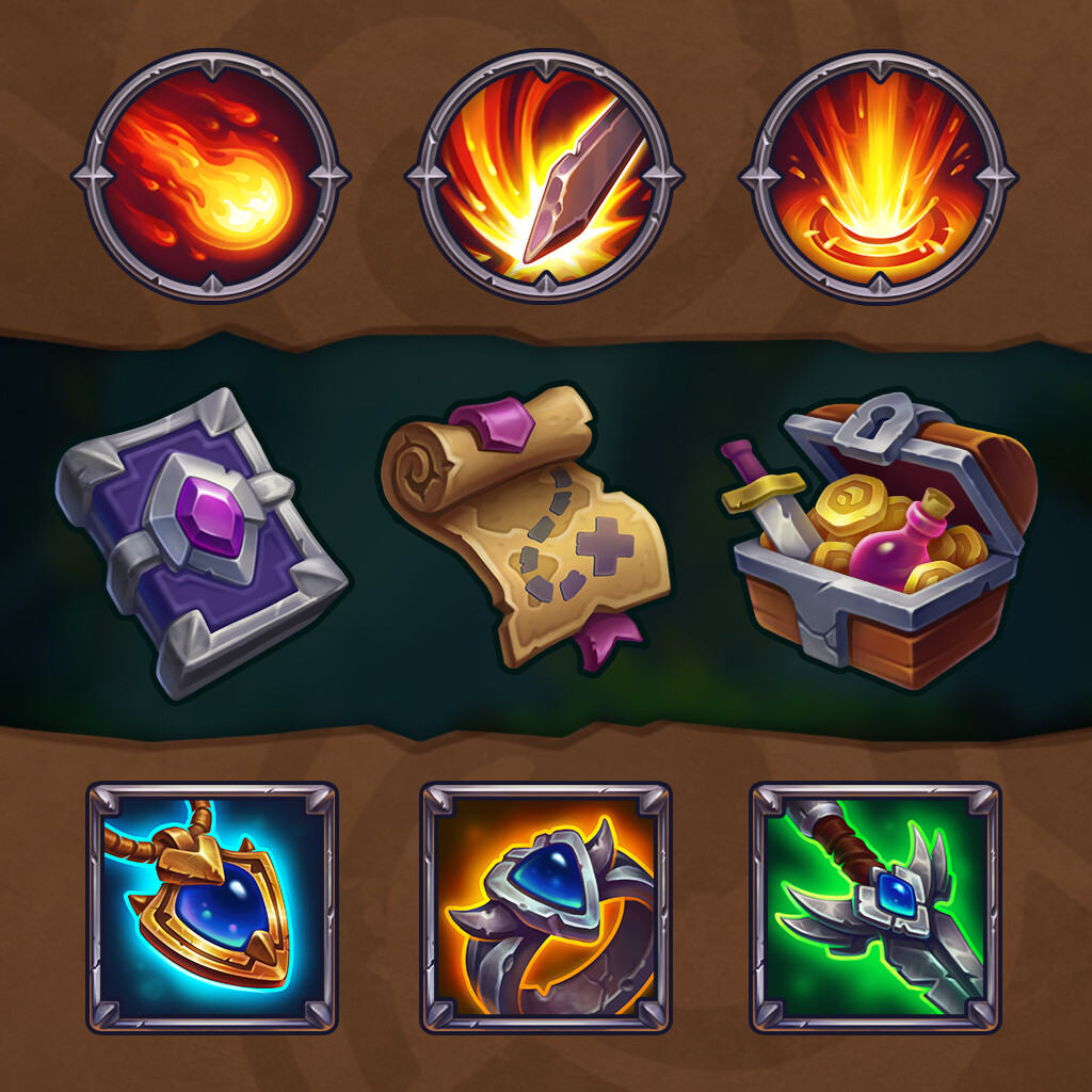 ArtStation - Game UI/UX