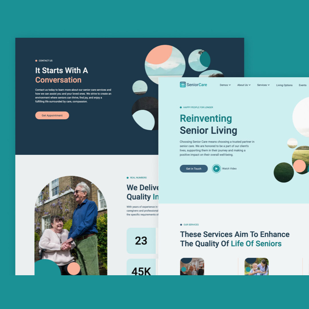 ArtStation - Senior Care Lite Website
