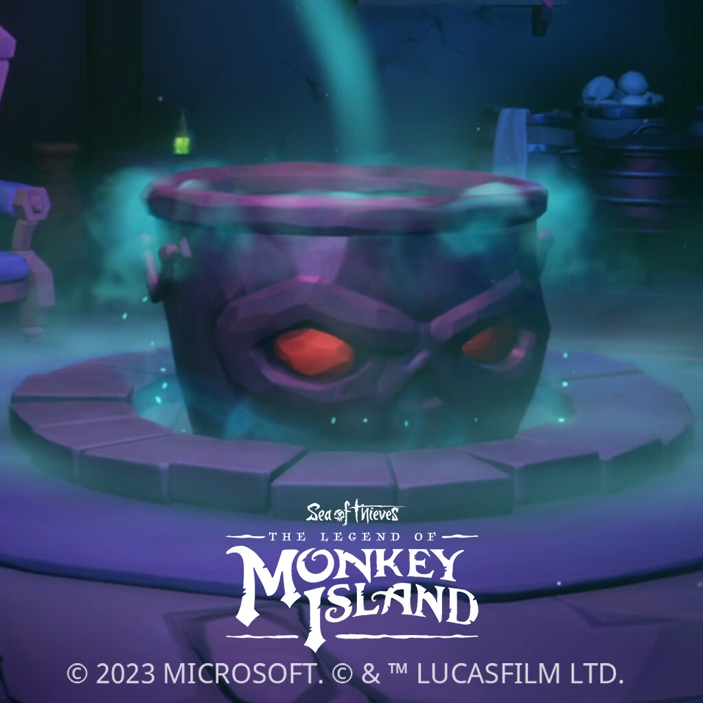 ArtStation - Sea of Thieves: Legend of Monkey Island - Corina ritual ...