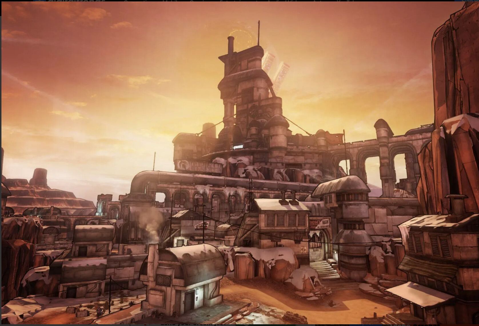 ArtStation - Borderlands 2 - Digi struct Peak