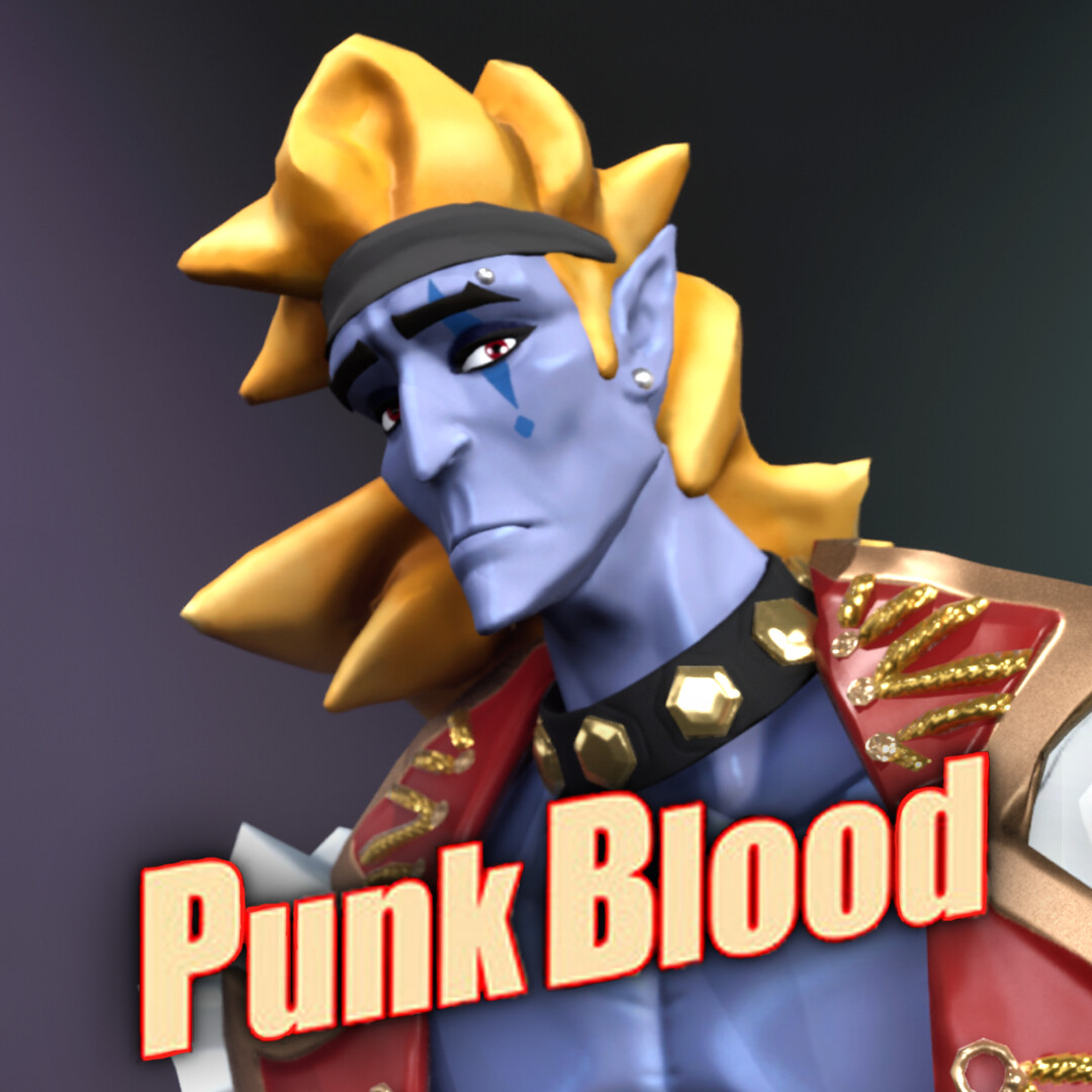 ArtStation - Punk Blood - Singer