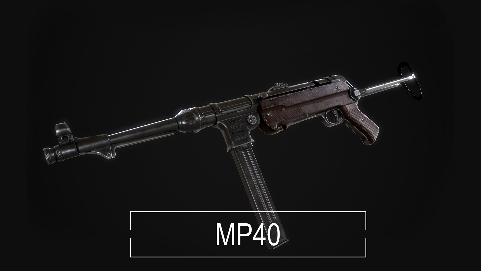 ArtStation - MP40 / Maschinenpistole 40