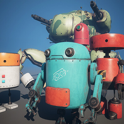 ArtStation - Robot Pack