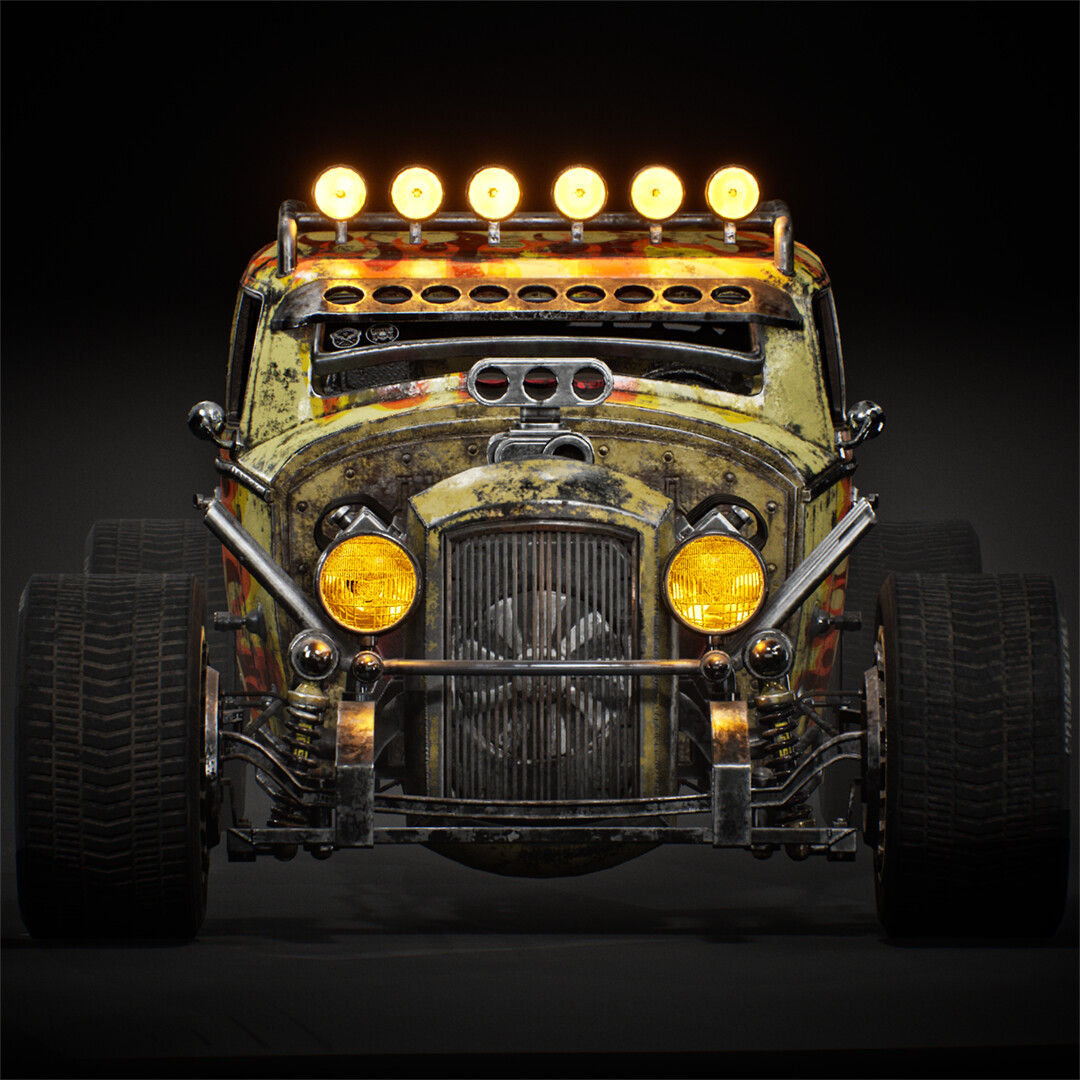 ArtStation - Rat Rods