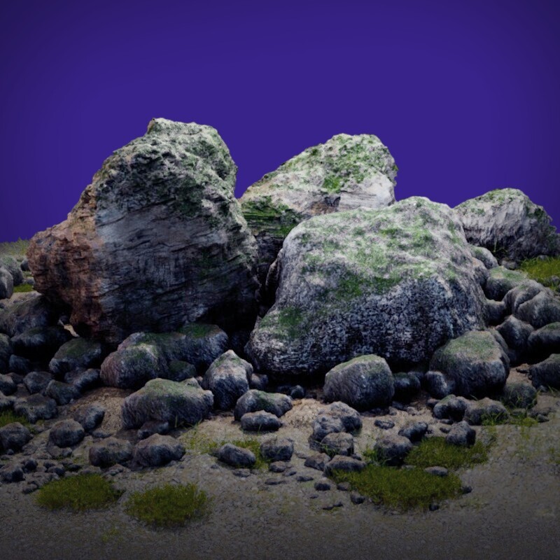 ArtStation - Procedural Boulder Generator