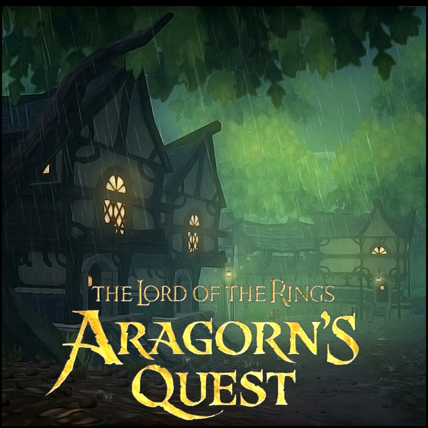 ArtStation - Aragorn's Quest Environment art - Rivendell and Bree