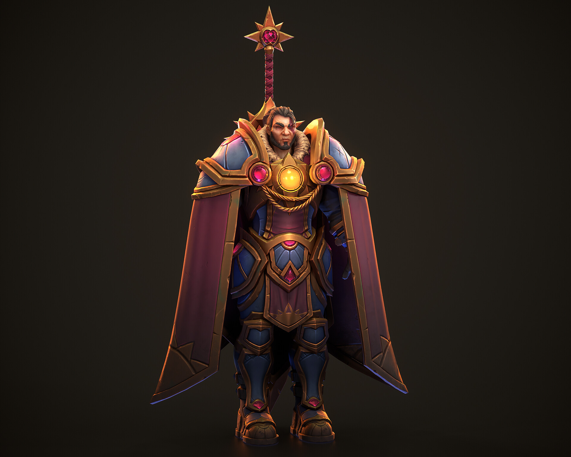 ArtStation - Empyrean Commander - MinionMasters