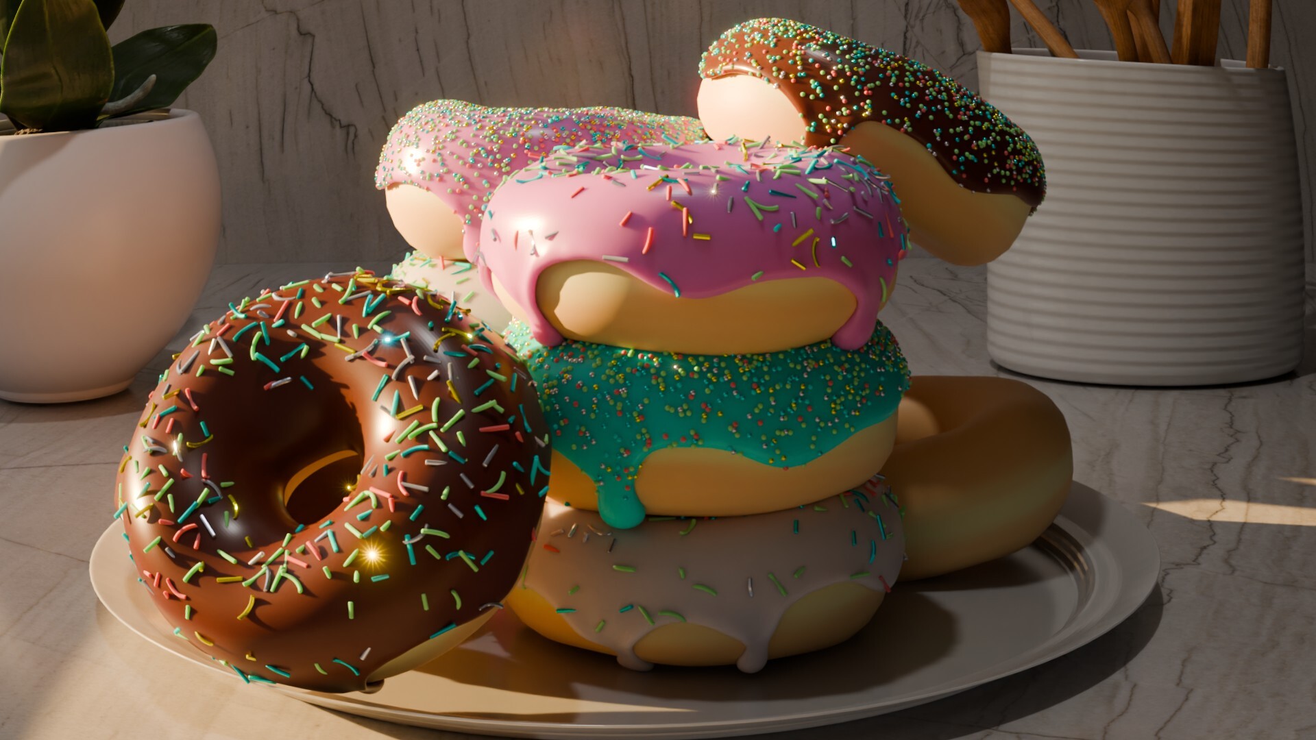 ArtStation - Donut 3D Model