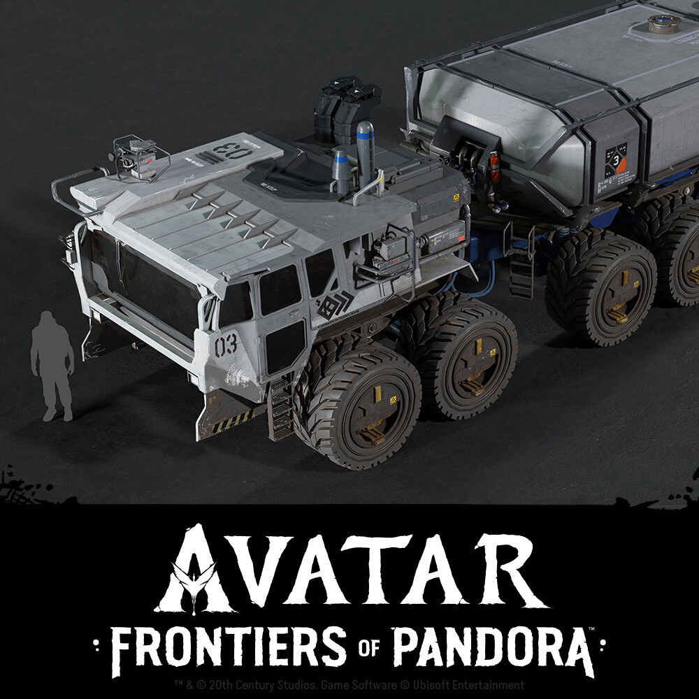 ArtStation - Avatar Frontiers of Pandora - RDA Logistics vehicle ...