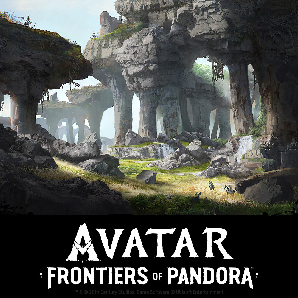 ArtStation - Avatar Frontiers of Pandora - Upper Plains Pillar Canyon biome