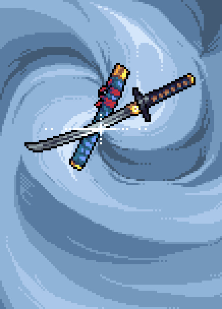 ArtStation - Harmonized Kodachi - Pixel Weapon