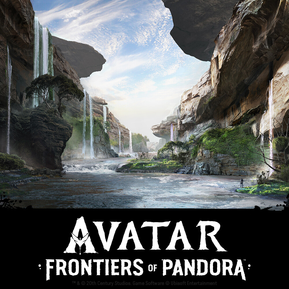 ArtStation - Avatar Frontiers of Pandora - Upper Plains rivers