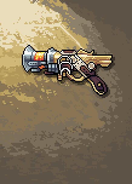 ArtStation - Teklo Plasma Pistol - Pixel Weapon