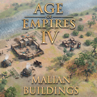 ArtStation - Age of Empires 4 - Malian Buildings
