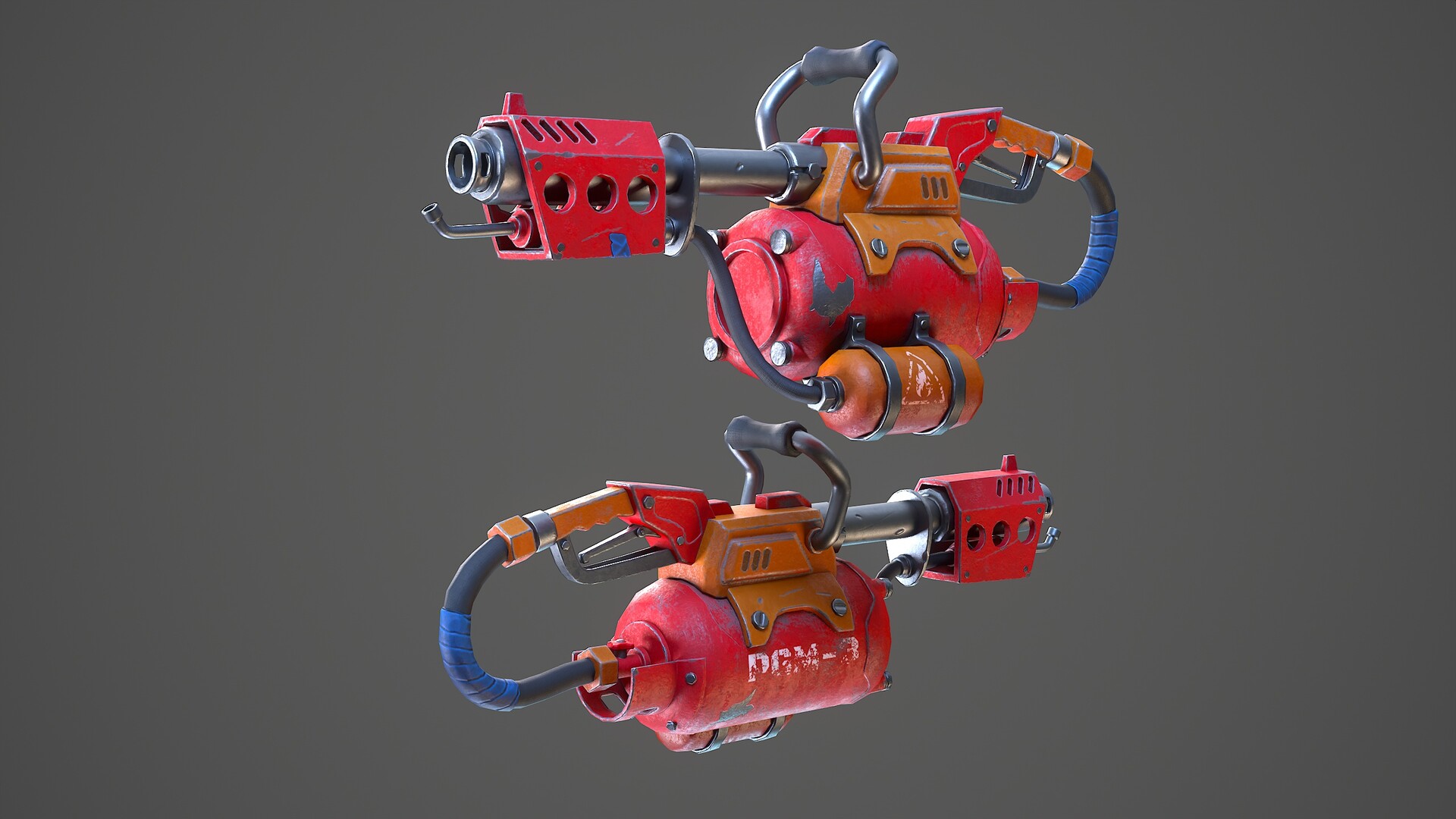 ArtStation - Flamethrower "Phoenix"