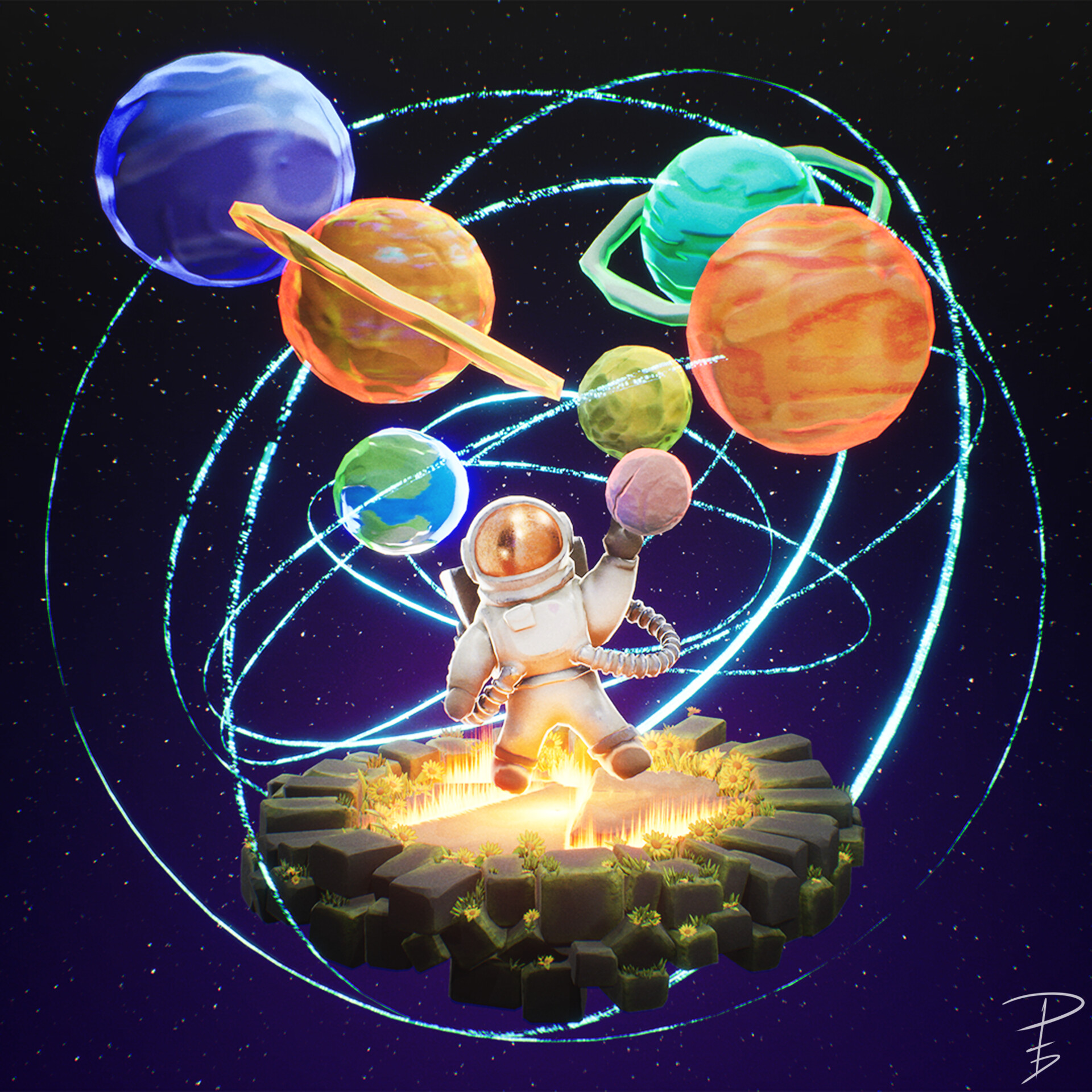 ArtStation - Rocket Man