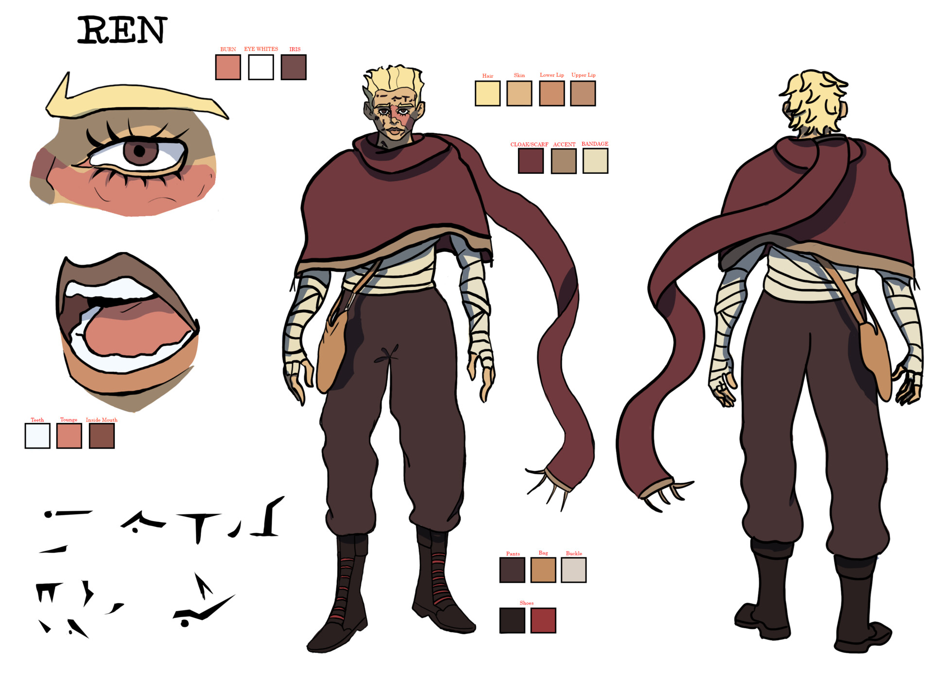 ArtStation - Ren Character Concept