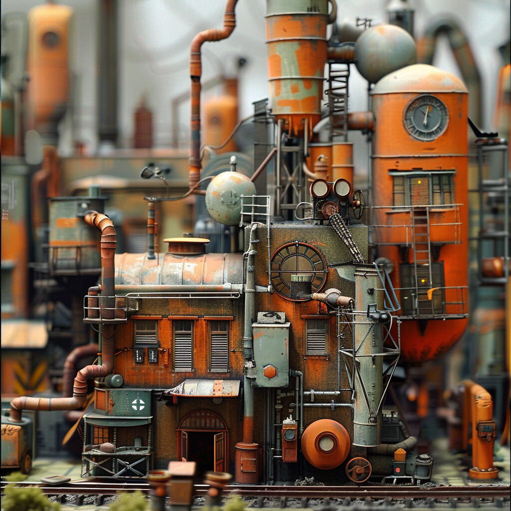 ArtStation - Machine Town