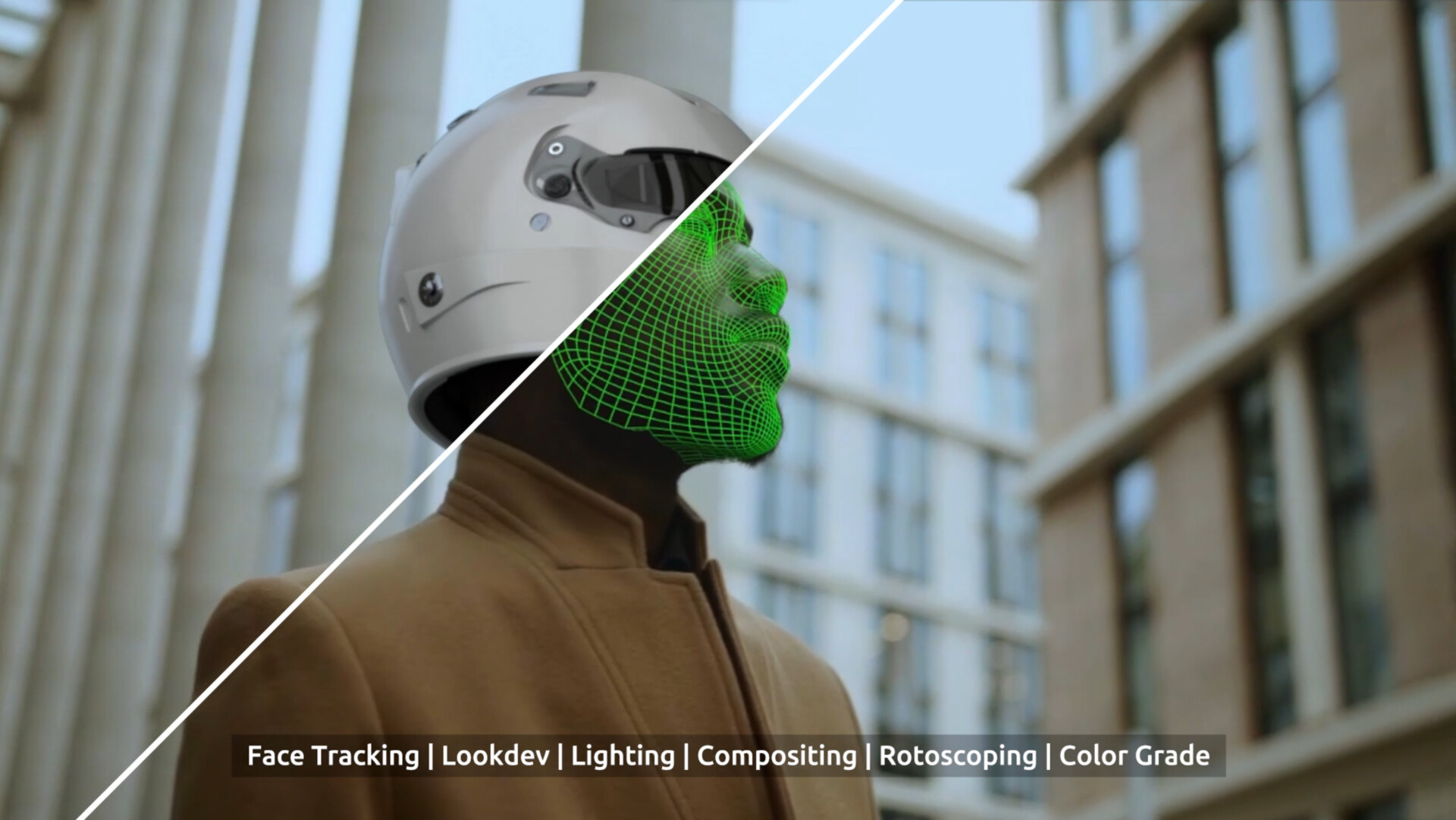 ArtStation - VFX Helmet - Face Tracking and Compositing