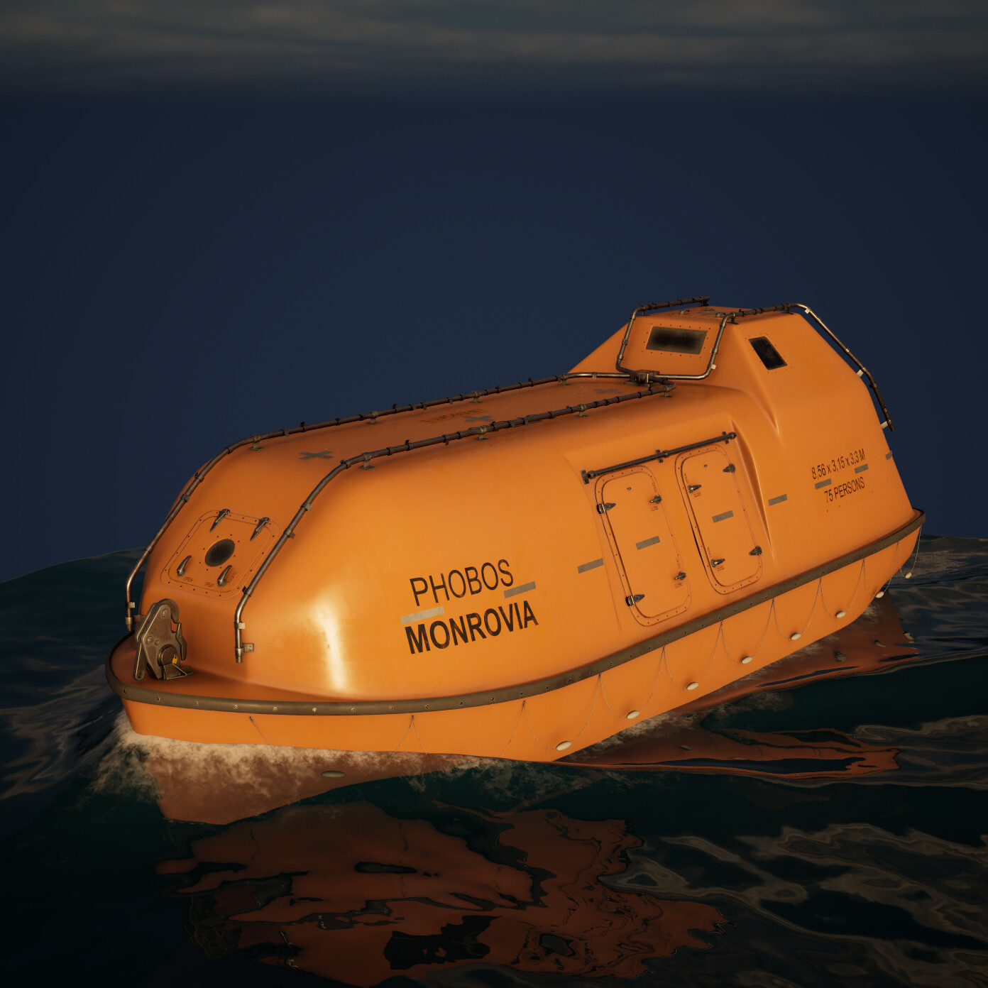 ArtStation - Lifeboat Type-JYN85