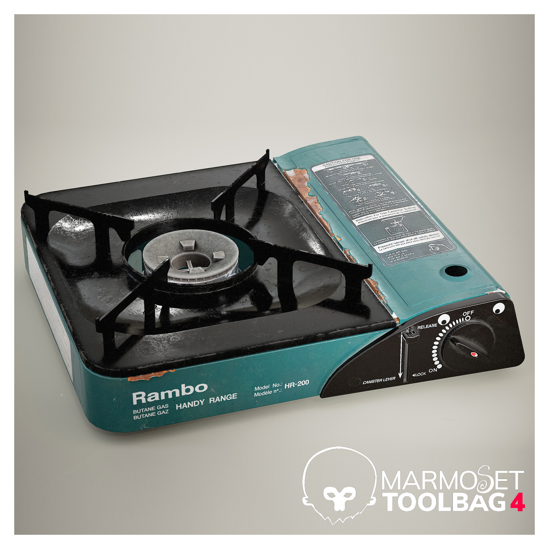 ArtStation - Rambo Gas Cooker