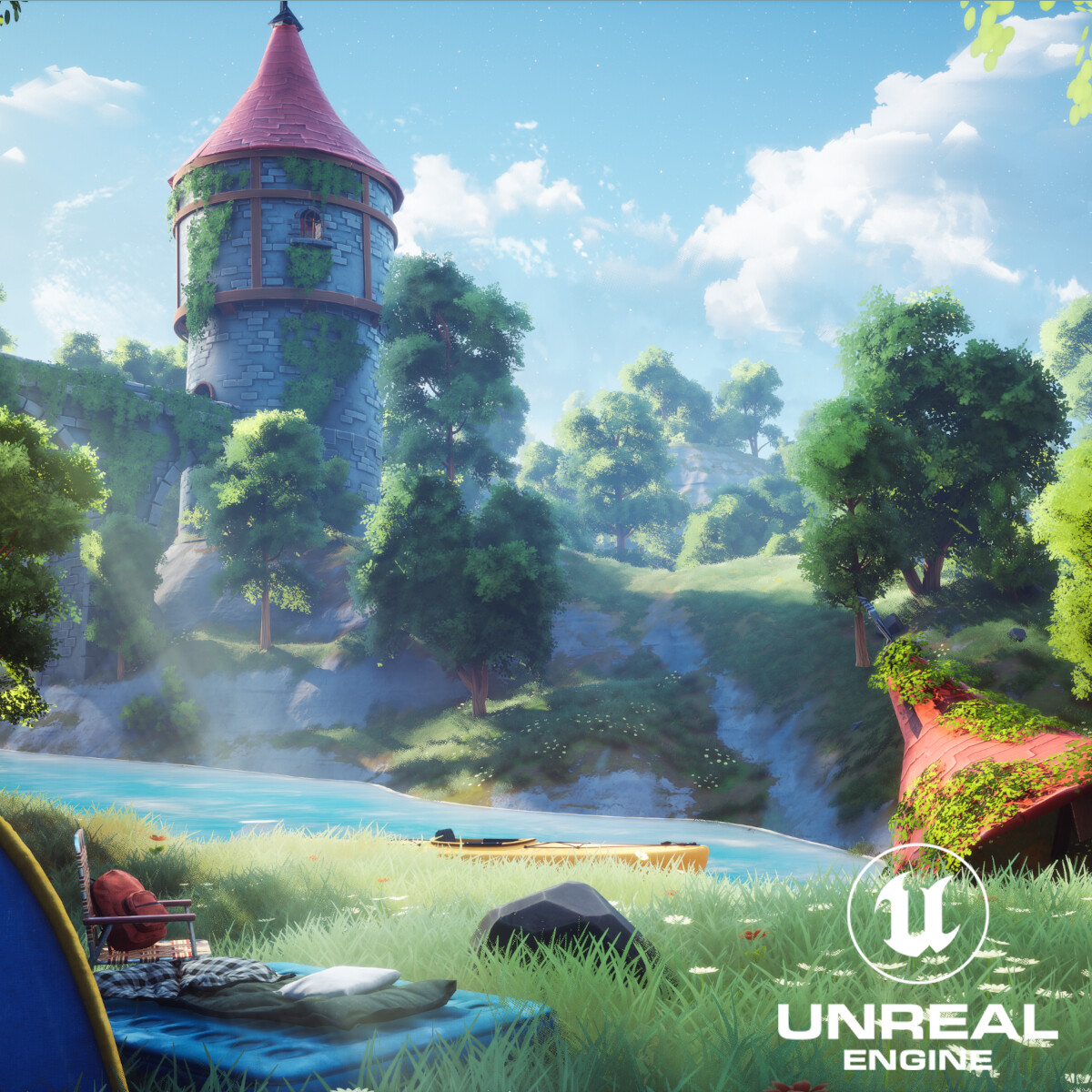 ArtStation - UE5-Forest environment