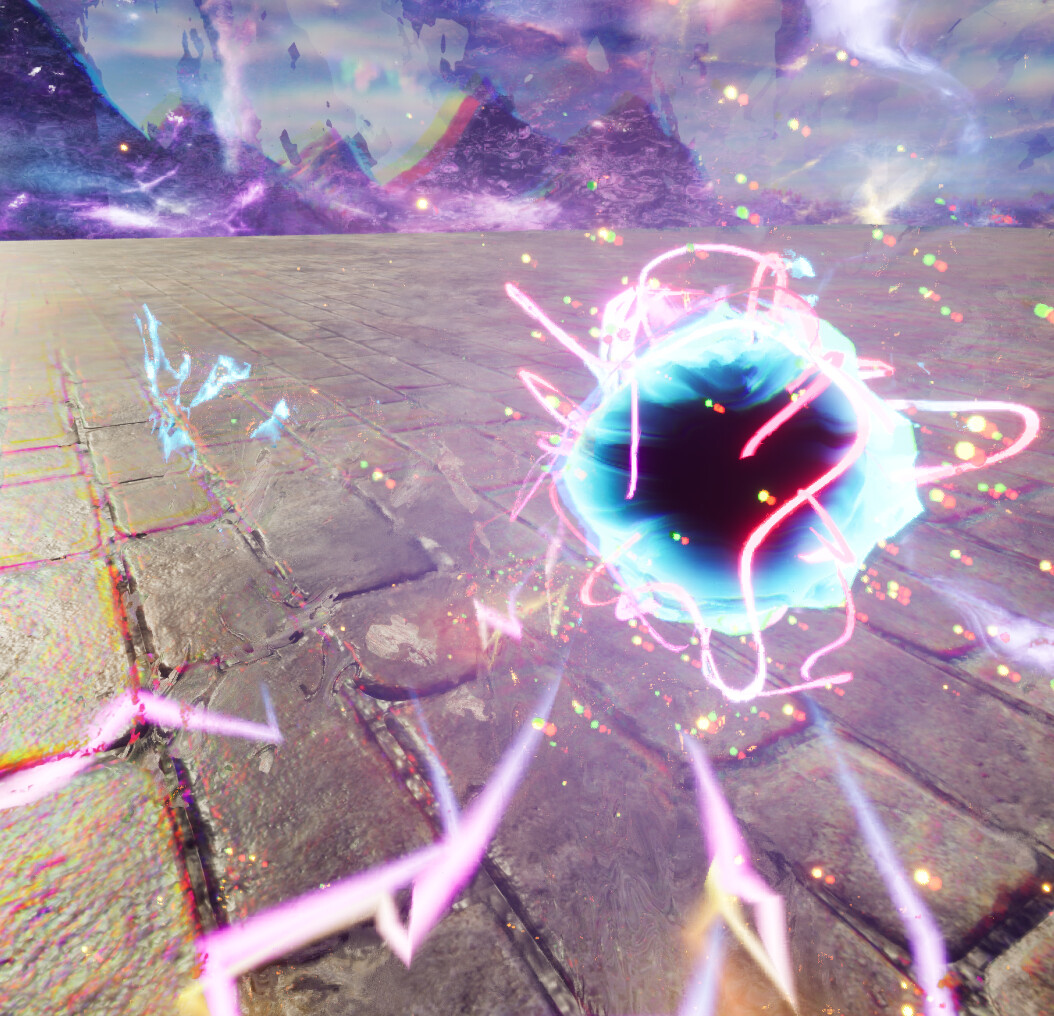 ArtStation - Spacetime Crack FX