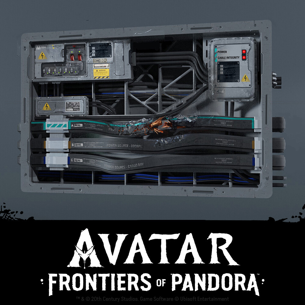 ArtStation - Avatar Frontiers of Pandora - RDA Interacive props