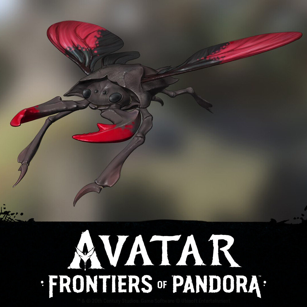 ArtStation - Avatar: Frontiers of Pandora-Stagfly Ant illustration