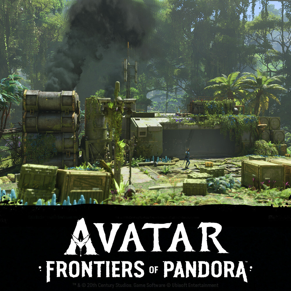ArtStation - Avatar: Frontiers of Pandora: RDA Small Abandoned Fueling ...
