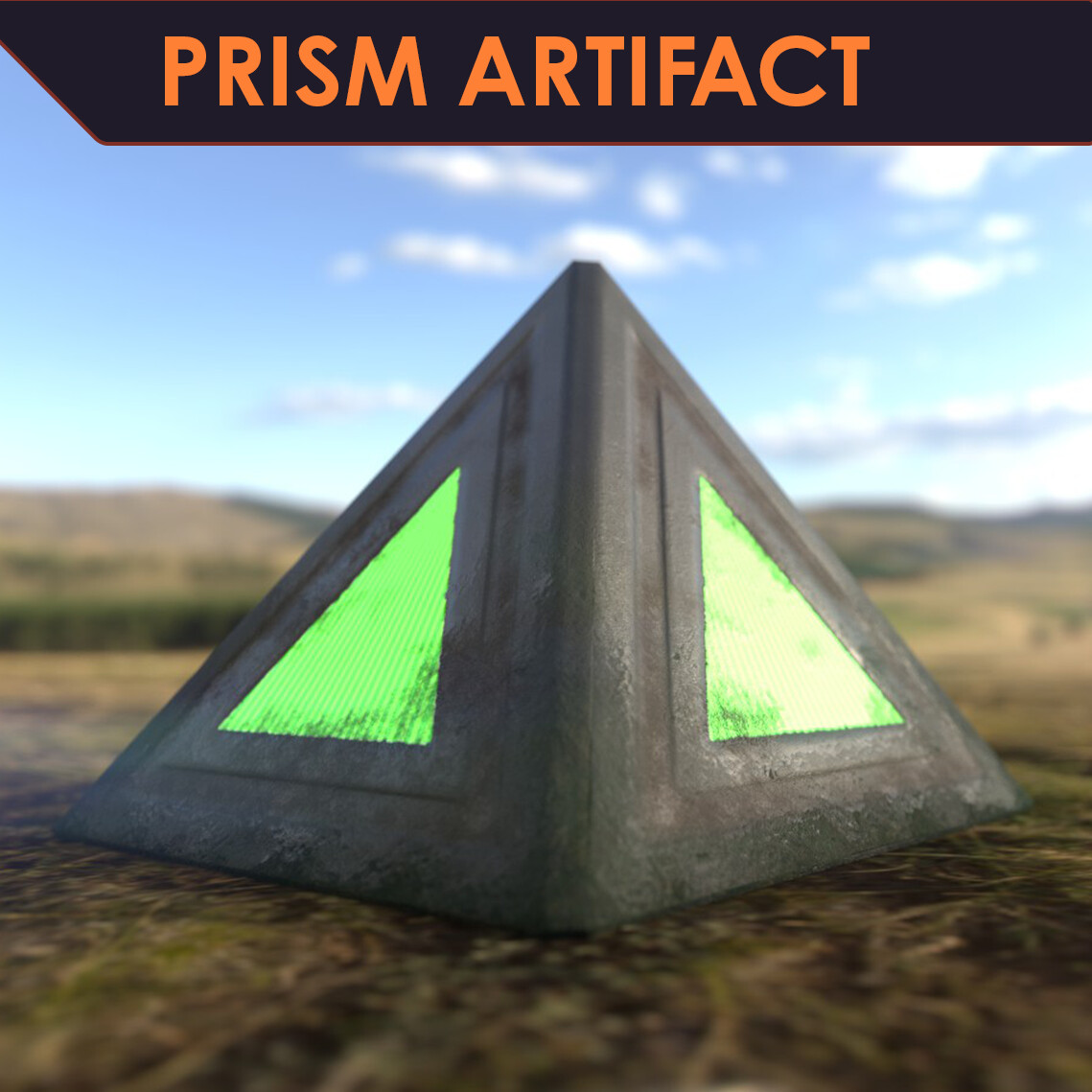 ArtStation - Mysterious Prism Artifact