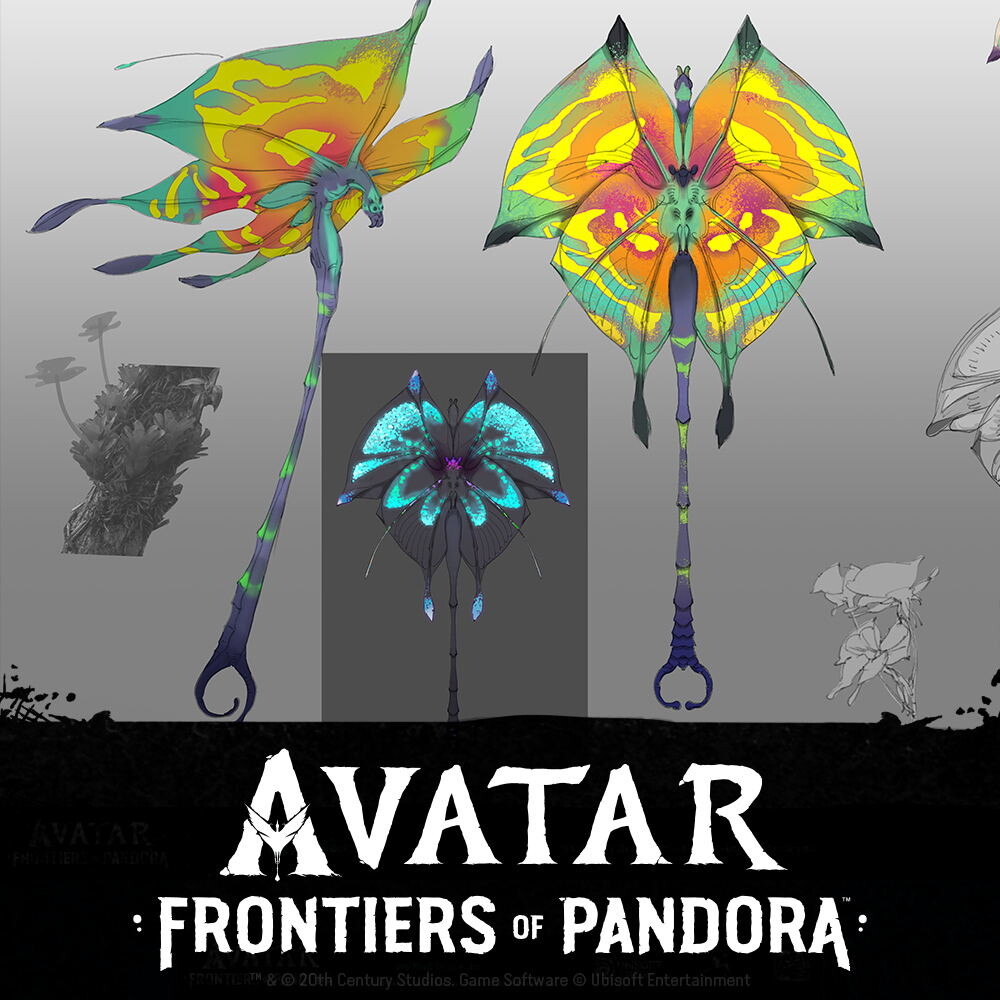 ArtStation - Avatar Flutter Flower2