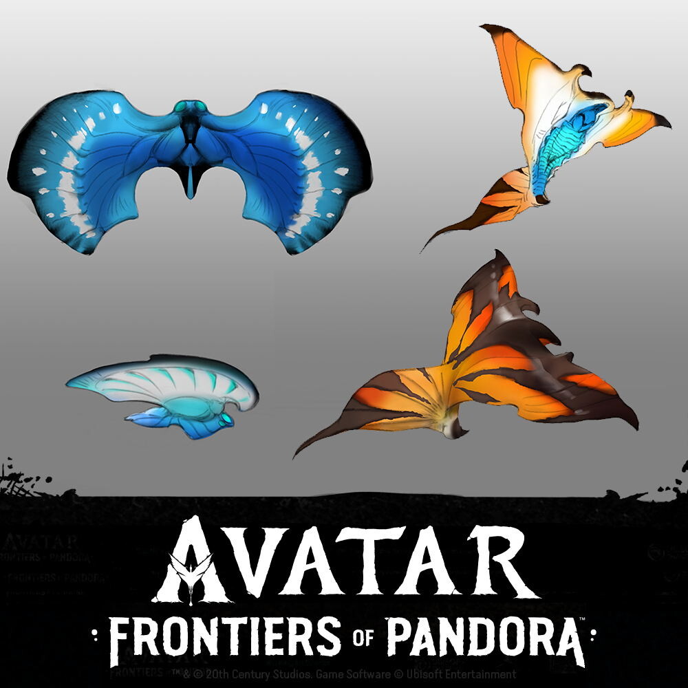 ArtStation - Avatar Veil Swarm & Sky Leech