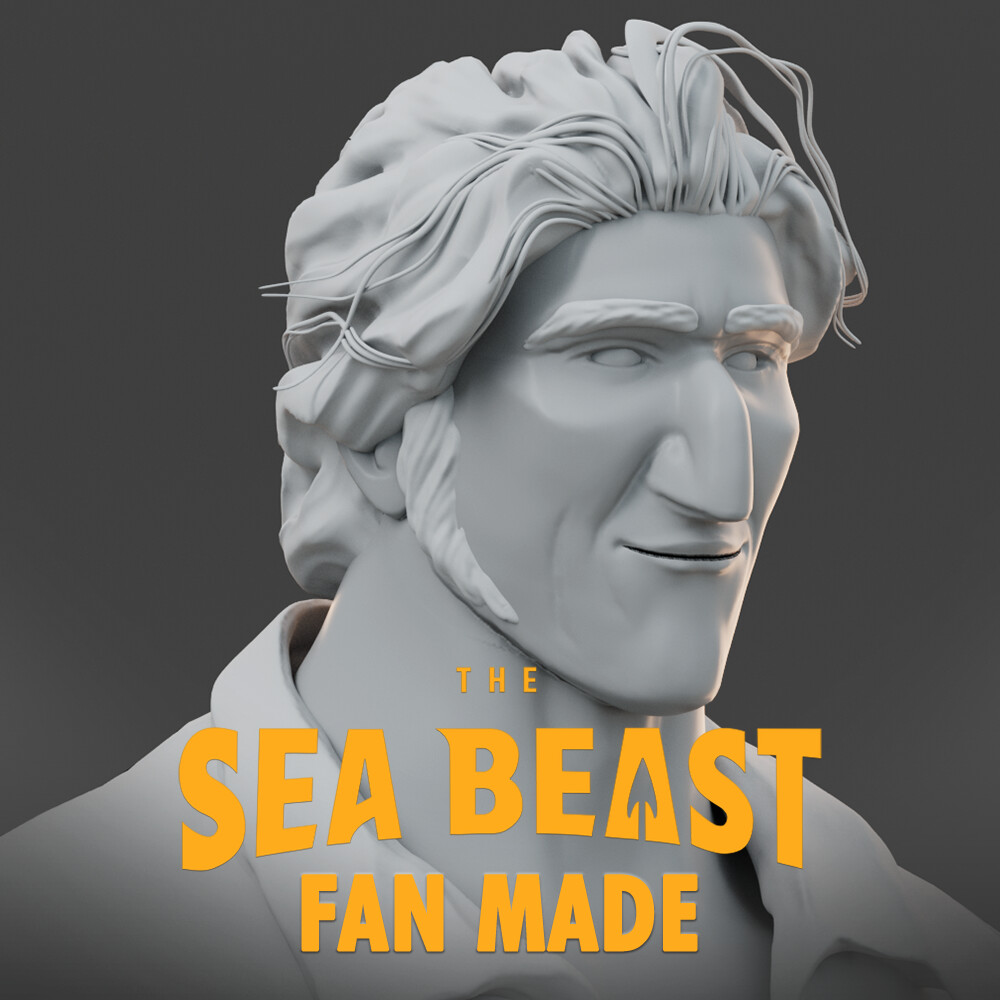 ArtStation - Jacob Holland - Fan Art The Sea Beast