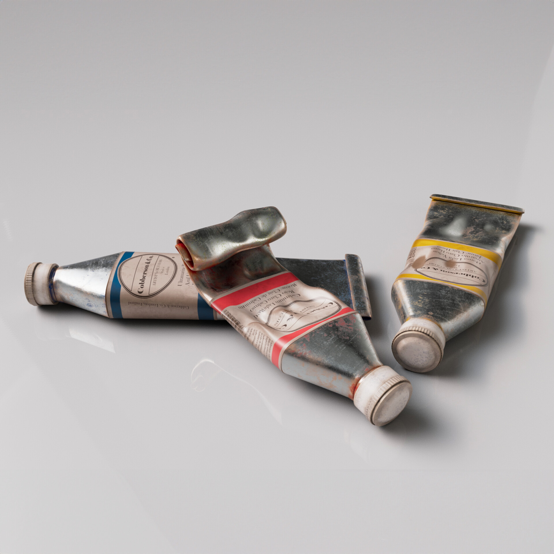 ArtStation - Paint Tubes