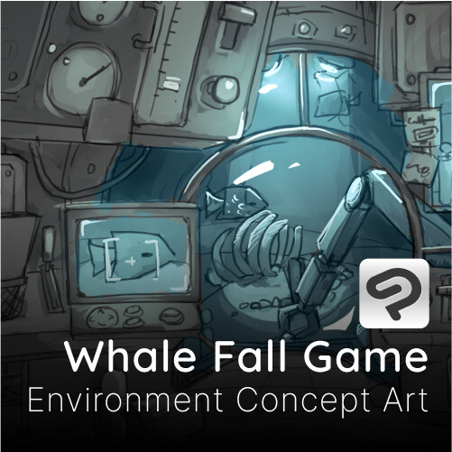 ArtStation - Whale Fall (In-progress game) - Environment concept art ...