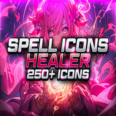 ArtStation - Cinematic Spell Icons - Healer