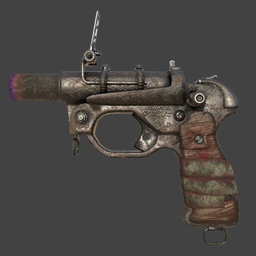 ArtStation - Gun Texturing