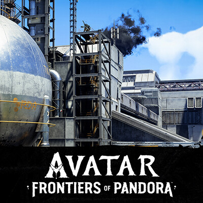 ArtStation - Avatar: Frontiers of Pandora-Laser Ore Processor alpha