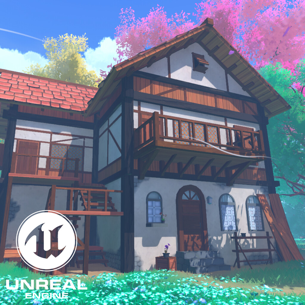 ArtStation - Stylized House