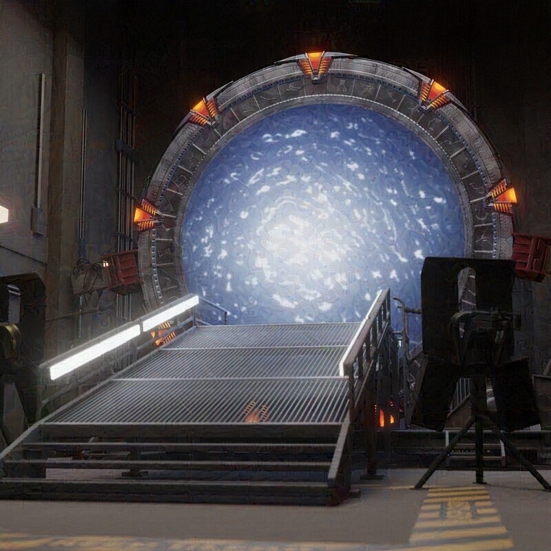 ArtStation - SGC Gateroom Battlemap