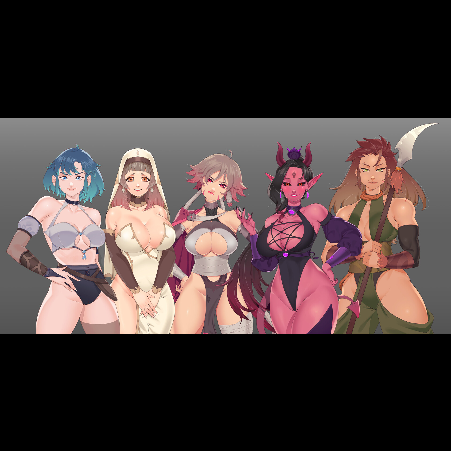 ArtStation - I Got Transported To A Magic World That's Full of Sexy Woman And They All Want to ...