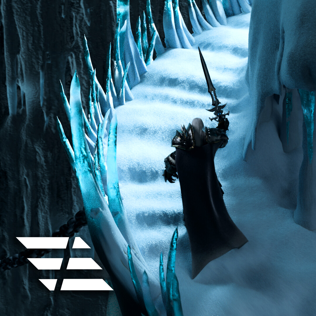 ArtStation - Arthas ascending the Frozen Throne