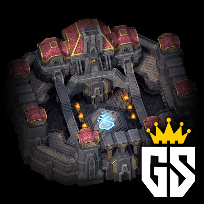 ArtStation - Dwarf castle