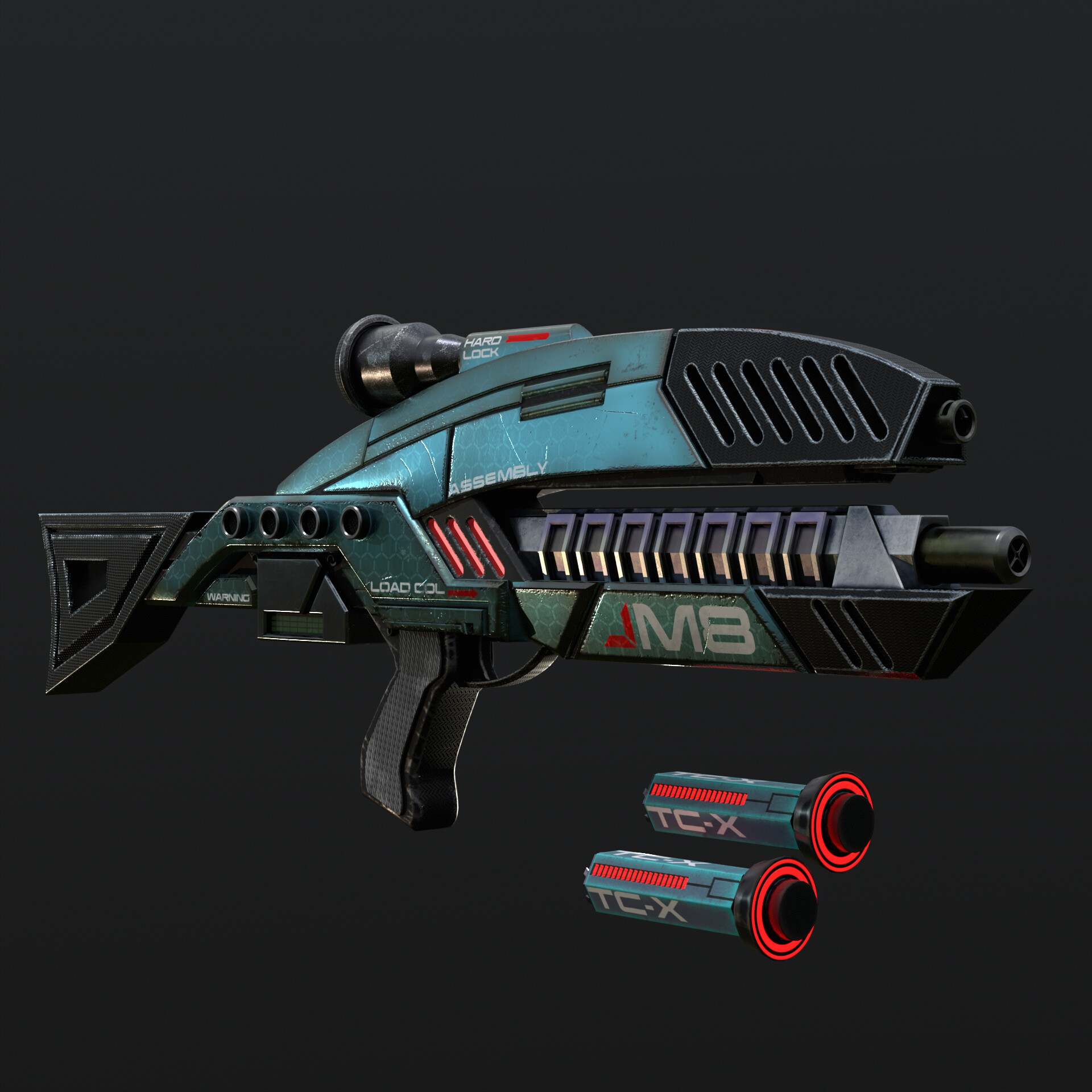 ArtStation - Mass Effect M-8 Avenger Rifle