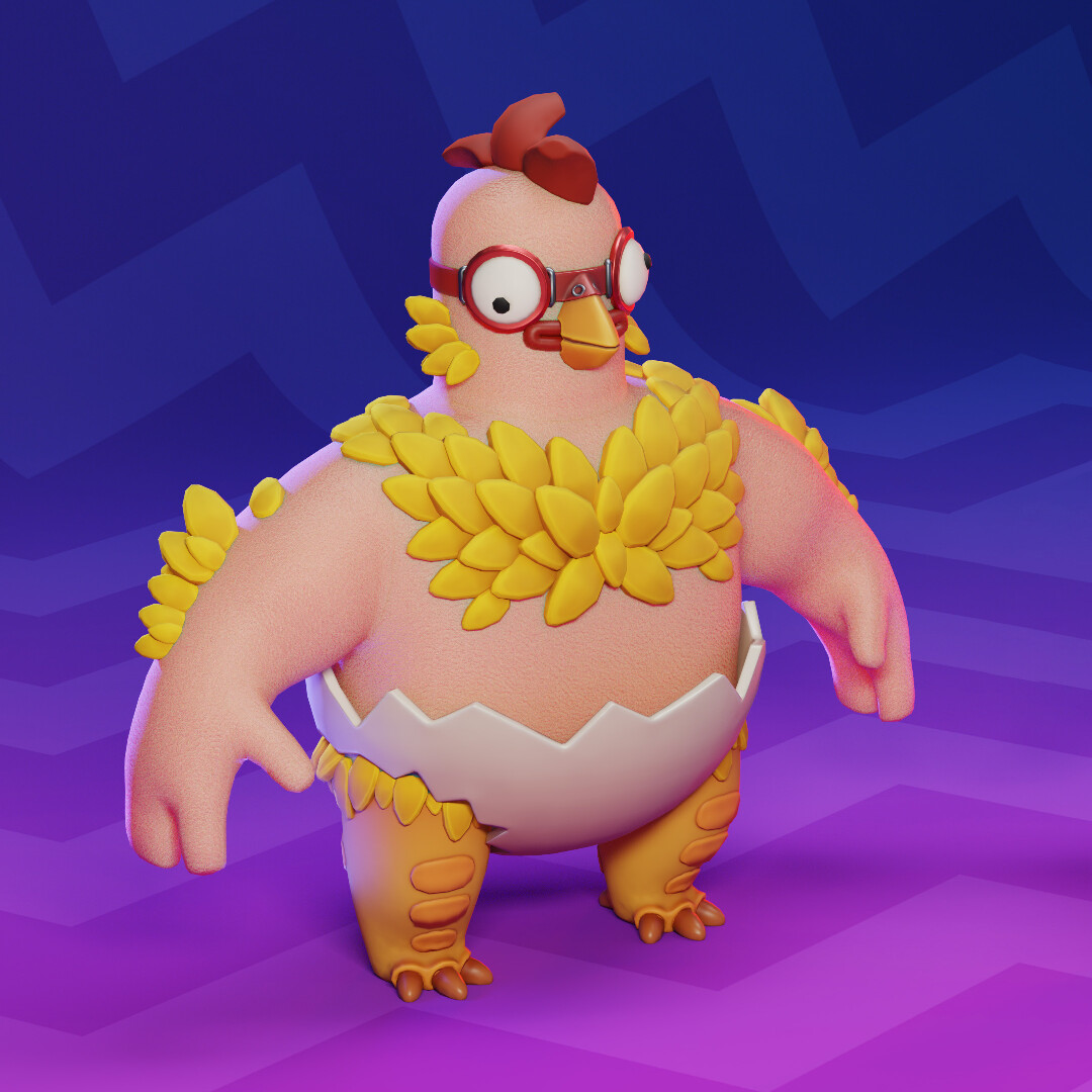 ArtStation - Chop Chop Guys characters