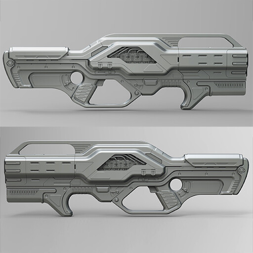 ArtStation - Sonic Rifle