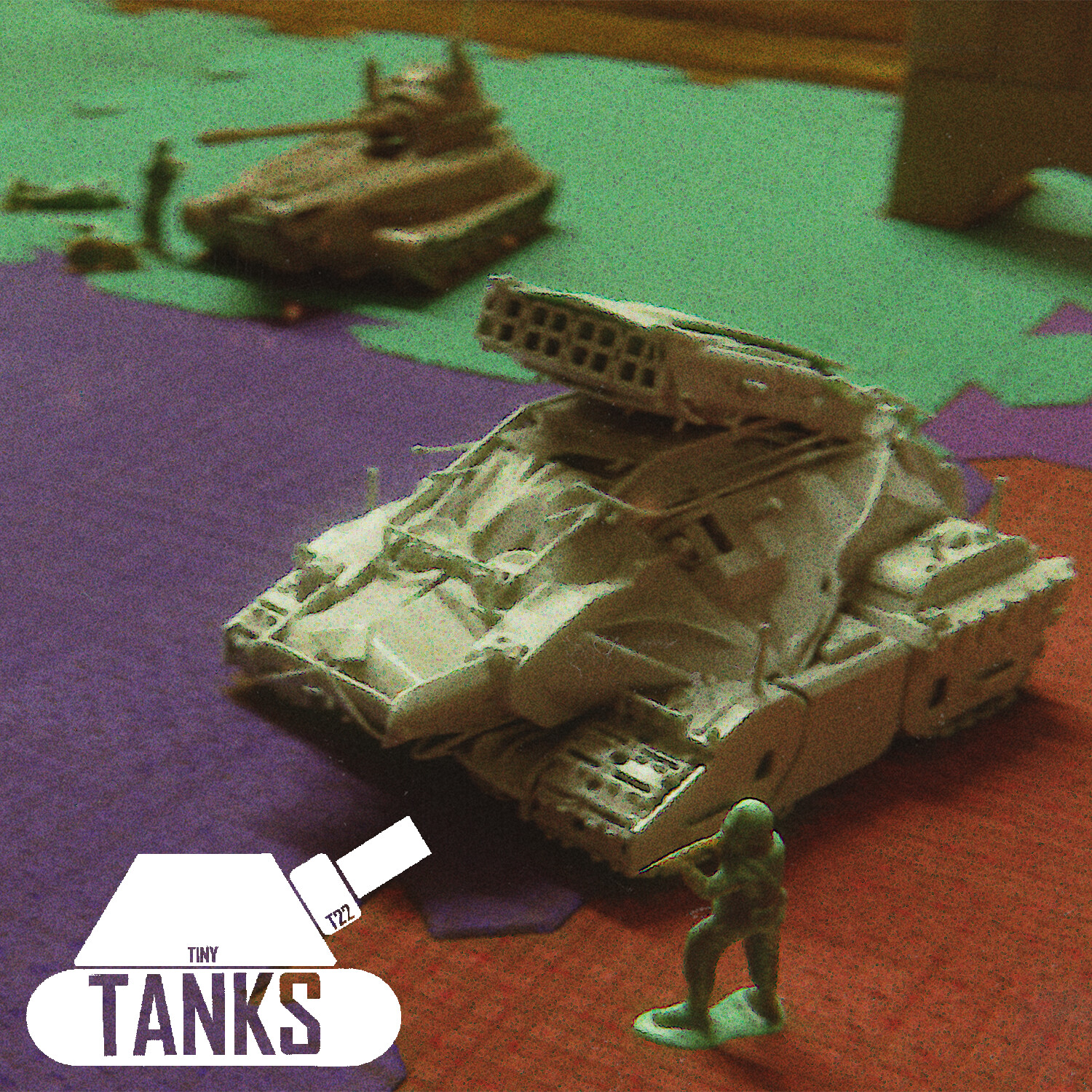 ArtStation - Tiny Tanks VisDev